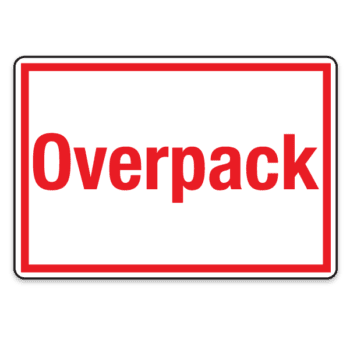 “OVERPACK” Markings – Overdone? - ICC Compliance Center Inc - Canada ...