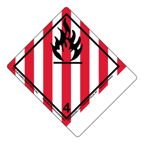 4x5 Labels Labelmaster HML6 Flammable Liquid Worded Label, Paper ...