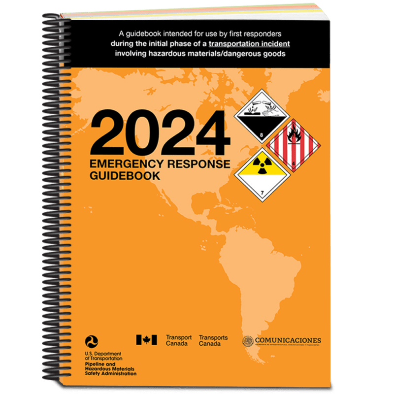 2024 Emergency Response Guide, Spiral, 5.5" x 7.5" | ICC