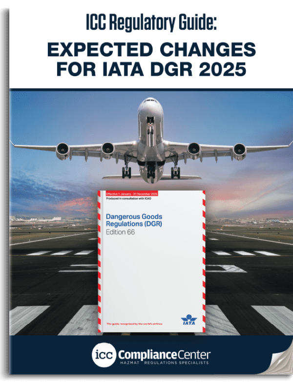 Expected Changes for IATA DGR 2025 - ICC Compliance Center Inc - Canada