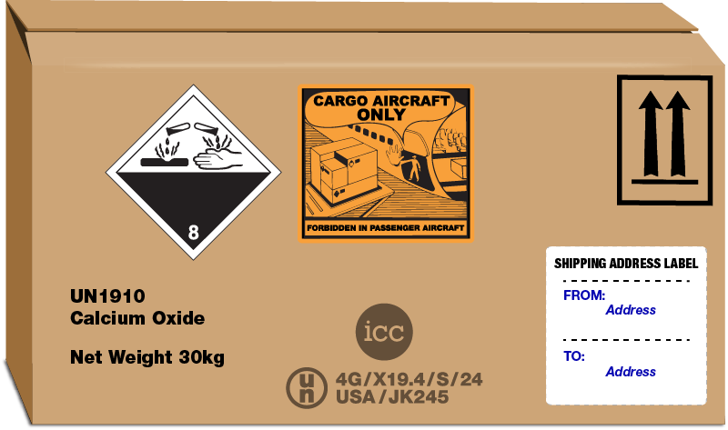 When Are Cargo Aircraft Only Labels Required? | Help Center | ICC