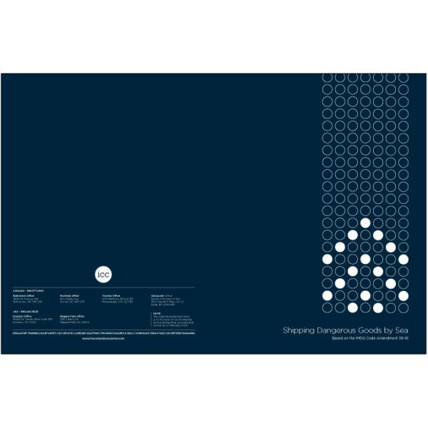 Shipping Dangerous Goods by Sea Chart, English - ICC Compliance Center ...