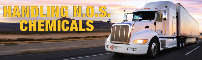 N.O.S. – Not Otherwise Specified | Help Center | ICC Compliance Center