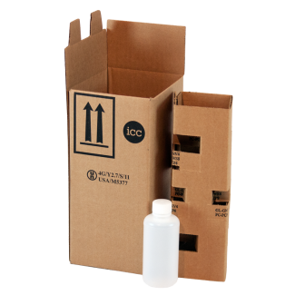 1 x 8 oz. Plastic Shipper | ICC Compliance Center Inc - USA