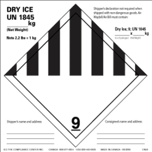 Dry Ice Safety - ICC Compliance Center Inc - USA | Help Center