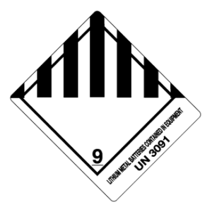 UN 3091 Placards | Class 9 | ICC