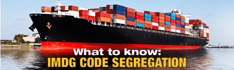 Segregating Dangerous Goods under the IMDG Code | Help Center | ICC ...