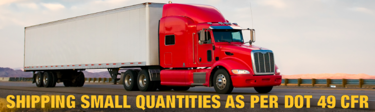 Shipping Small Quantities per the 49 CFR 173.4 | Help Center | ICC