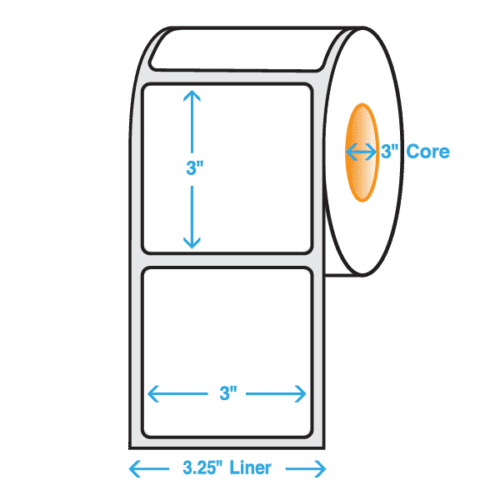3"x3" Matte Polypropylene Label | ICC Compliance Center