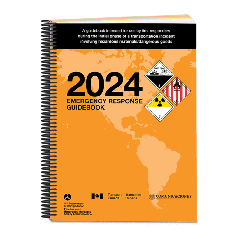 2024 Emergency Response Guide (ERG) Spiral Bound | ICC