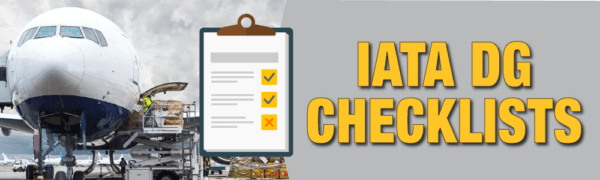 IATA DG Checklists | Help Center | ICC