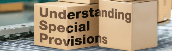 Understanding Special Provisions | Help Center | ICC