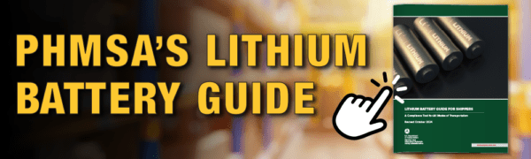 PHMSA’s Lithium Battery Guide | Help Center | ICC
