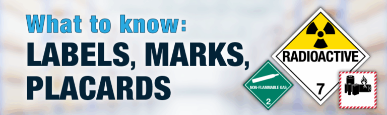 Labels, Placards & Marks | Help Center | ICC